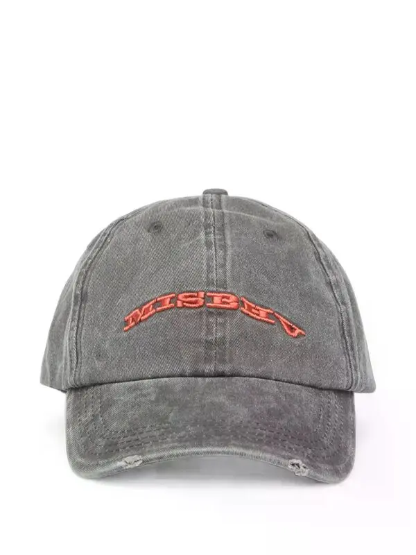 MISBHV Distressed Logo Baseball Cap
