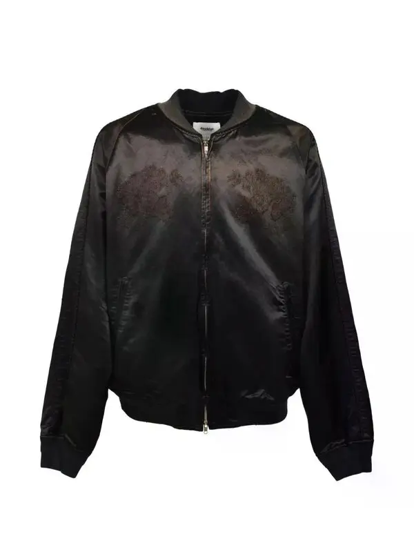DOUBLET Embroidered Satin-finish Bomber Jacket