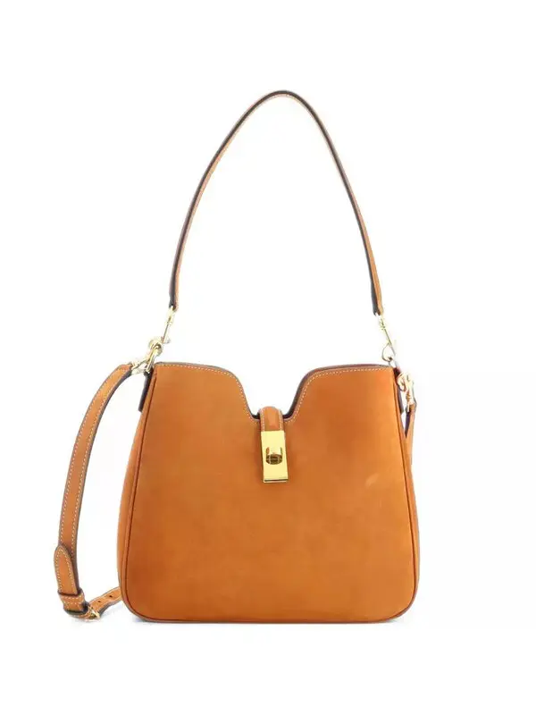 Celine Camille 16 Soft Shoulder Bag Nubuck Cross Body Bag - Brown