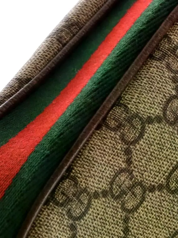 Gucci Attache Gg Coated Canvas Hobo Bag - Brown