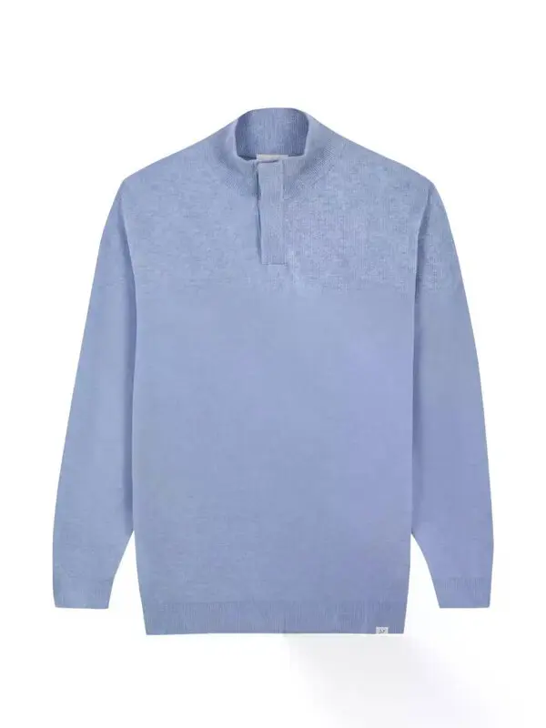 NOWADAYS Button-fastening High-neck Sweater