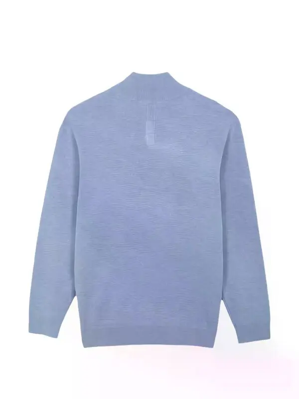 NOWADAYS Button-fastening High-neck Sweater