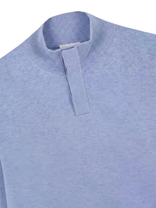 NOWADAYS Button-fastening High-neck Sweater
