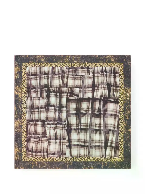 PIERRE-LOUIS MASCIA Cialda Bandana Scarf - Brown