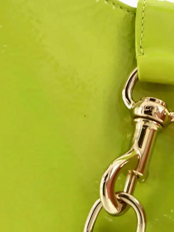 Gucci Jackie 1961 Patent Small Hobo Bag - Green