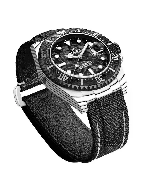 DIW (DESIGNA INDIVIDUAL WATCHES) Pre-owned Customised Diw Sea-dweller 40mm - Black