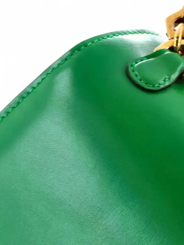 Gucci Bamboo 1947 Top Handle Bag Leather Mini Satchel
