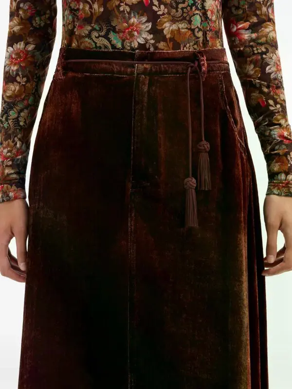 PIERRE-LOUIS MASCIA Tassel-accented Rope Belt