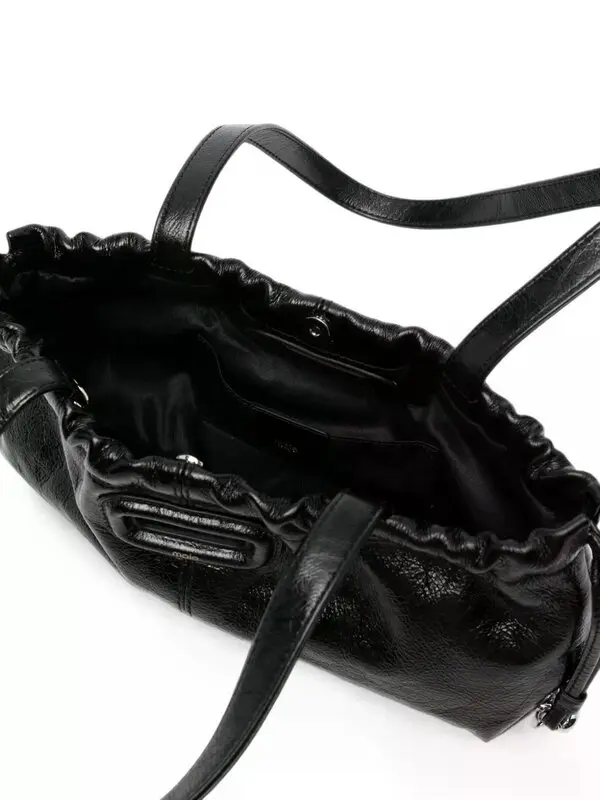 Maje Patent Leather Shoulder Bag