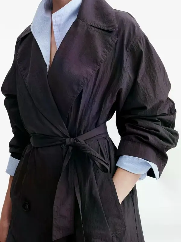 Vanessa Bruno Hippolyte Textured-finish Trench Coat