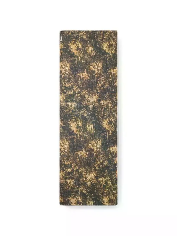 PIERRE-LOUIS MASCIA Fancy Plaid Abstract-motif Scarf