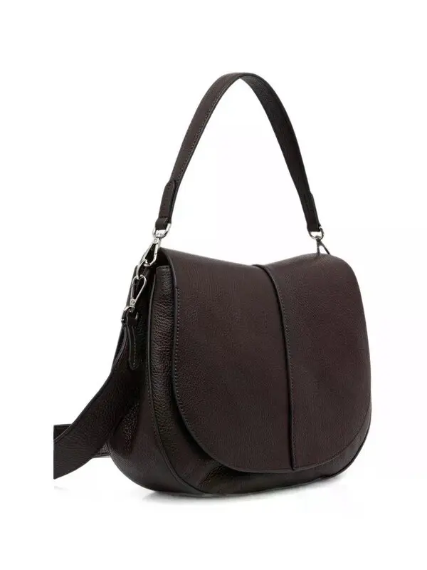 GIANNI CHIARINI Helena Round Grained-leather Shoulder Bag