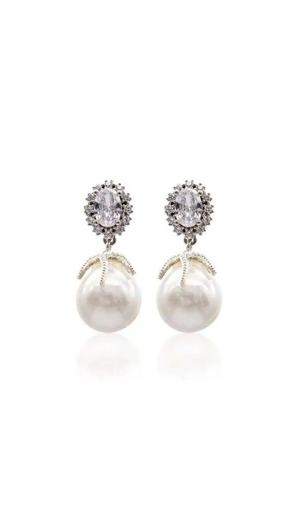 BAYEMEYC Pearl Drop Earrings