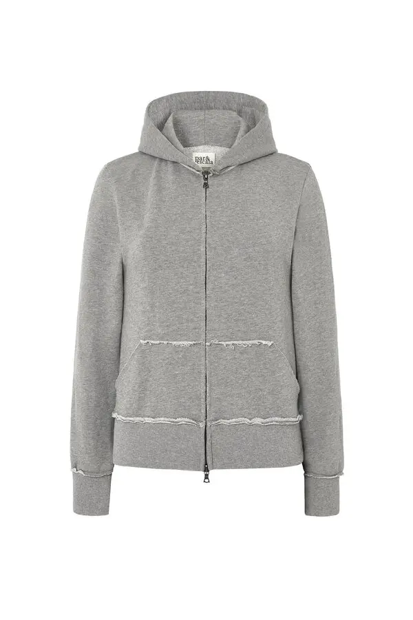 PAR Y ESCALA Jia Cotton Hooded Sweatshirt