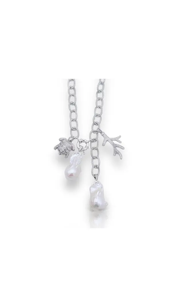 BAYEMEYC Temis Baroque Pearl Necklace