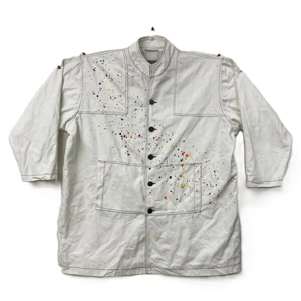 ZASTASTUDIO Color Palette Raw Multispots Denim Jacket
