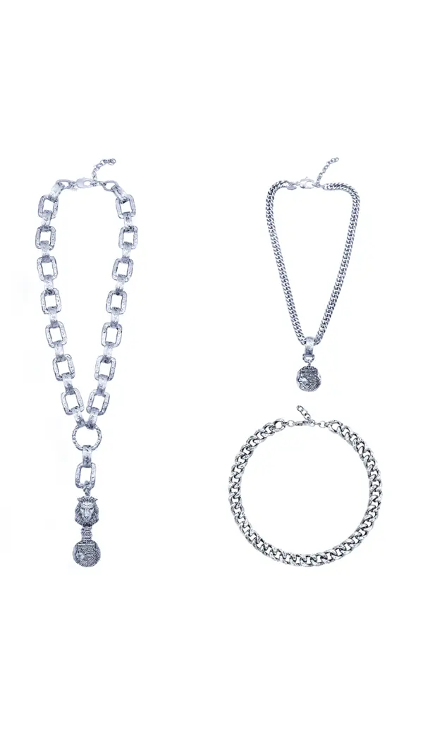 BAYEMEYC Lion King Necklace Set