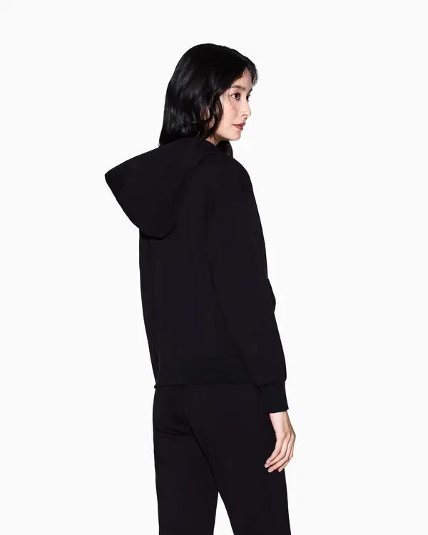 Armani Exchange Scuba Zip-up Stretch Sweatshirt