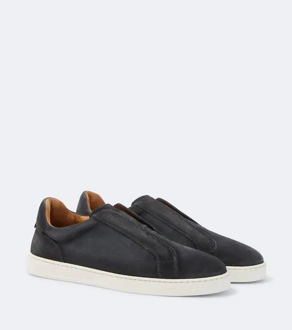 Magnanni Kona Slip Suede Sneakers