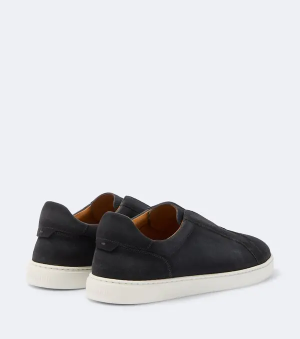 Magnanni Kona Slip Suede Sneakers