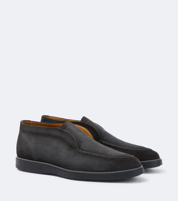 Magnanni Loda Suede Slip-on Shoes