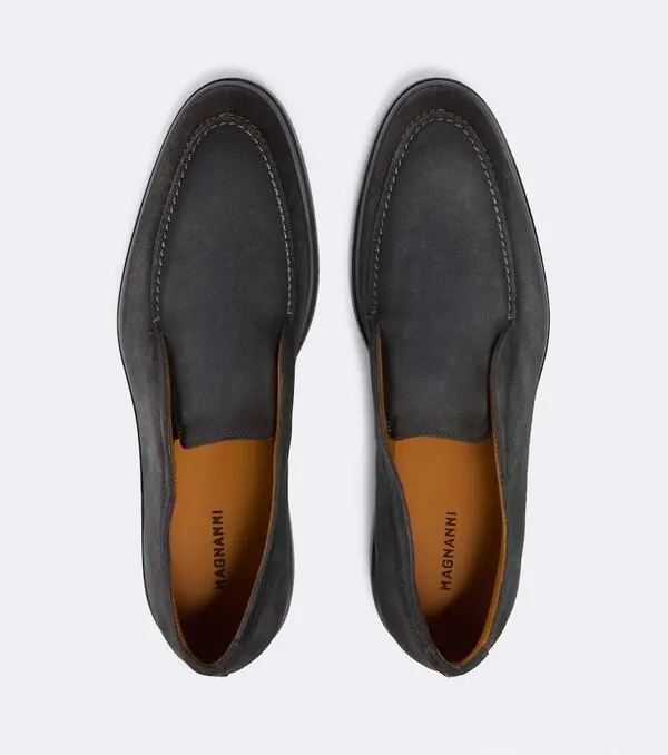 Magnanni Loda Suede Slip-on Shoes