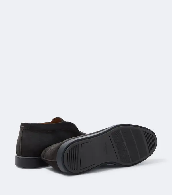 Magnanni Loda Suede Slip-on Shoes
