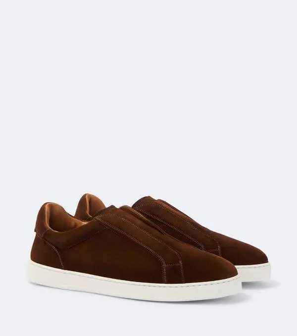 Magnanni Kona Slip Suede Sneakers