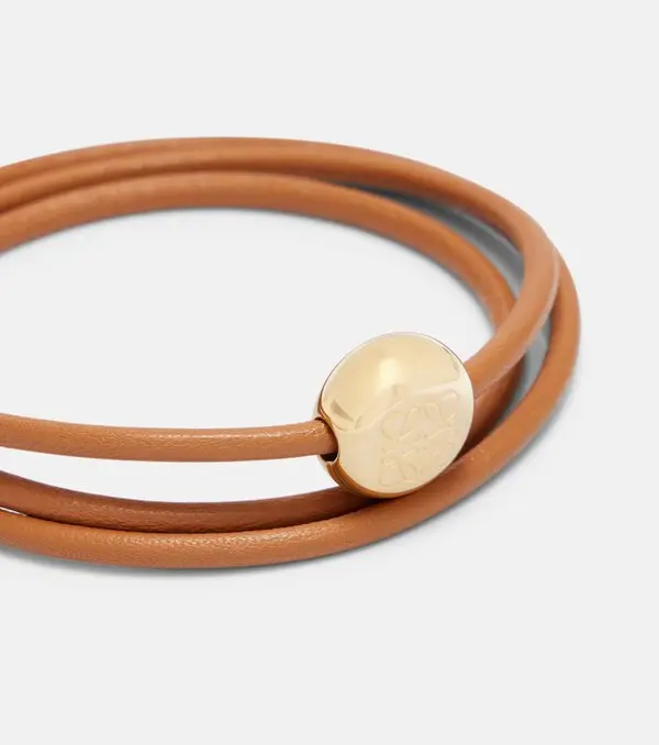 Loewe Pebble Leather Bracelet