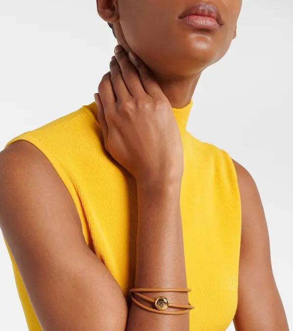 Loewe Pebble Leather Bracelet