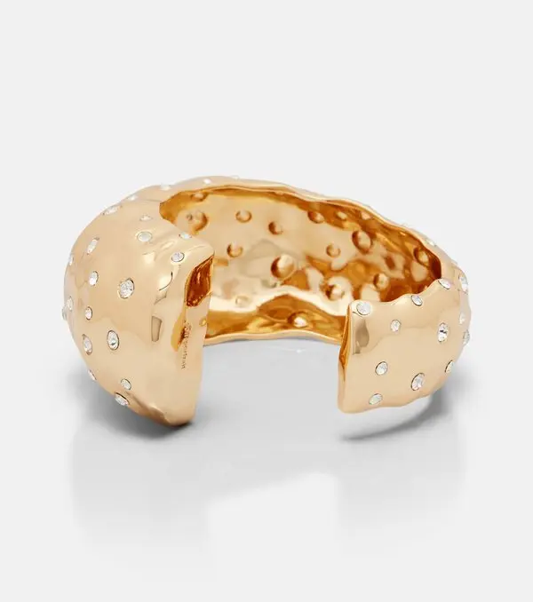 SELF-PORTRAIT Crystal-embellished Cuff Bracelet