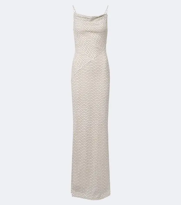 Missoni Zigzag Lamé Maxi Dress