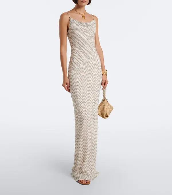 Missoni Zigzag Lamé Maxi Dress