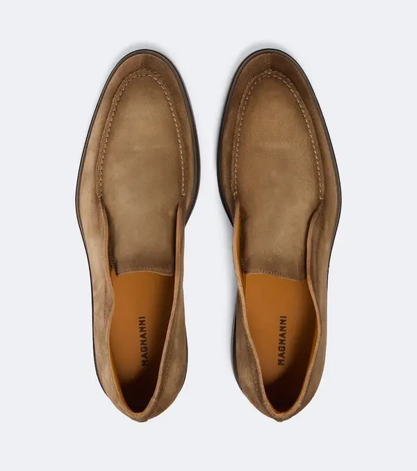 Magnanni Loda Suede Slip-on Shoes