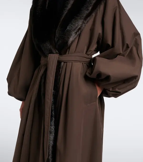 Magda Butrym Cotton Wrap Coat