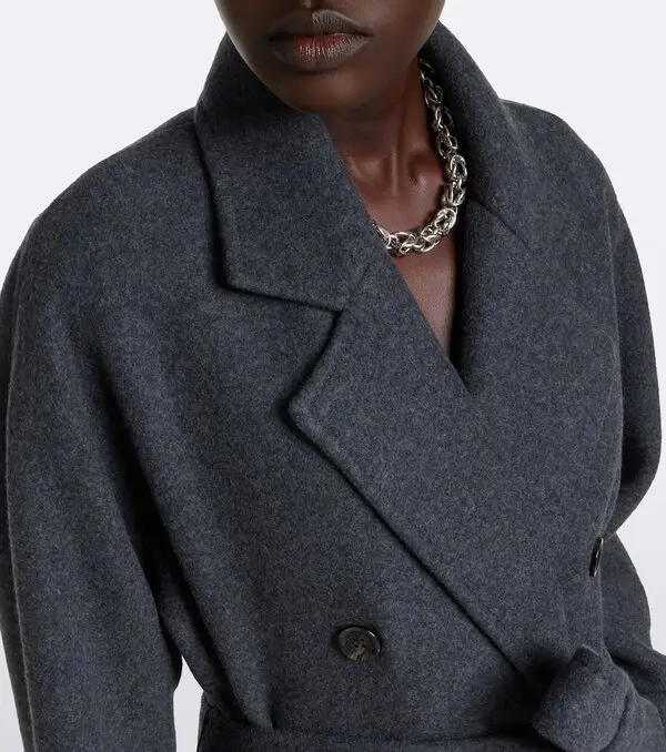 Max Mara Cashmere Wrap Coat