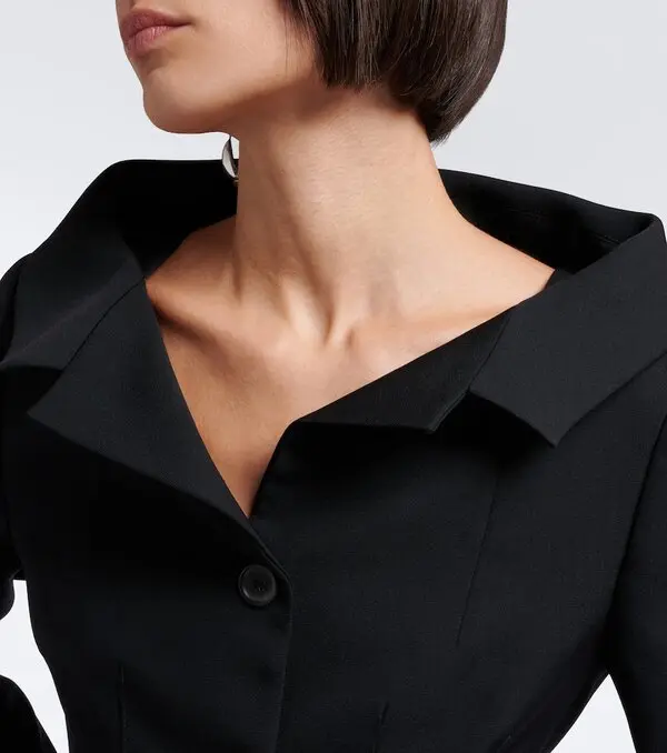 Magda Butrym Peplum Wool Blazer