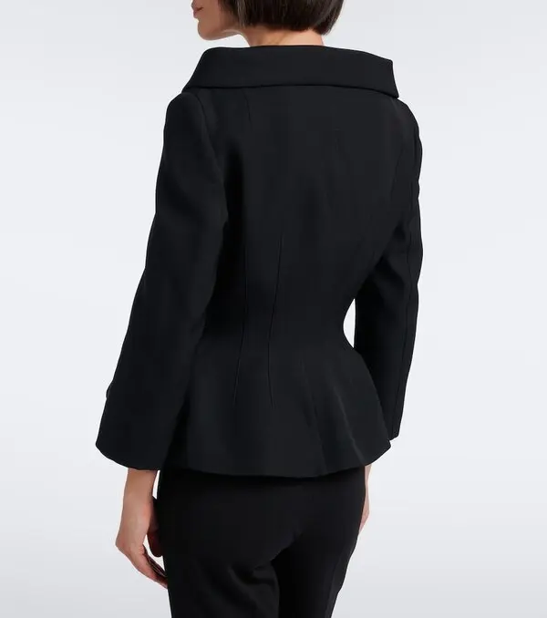 Magda Butrym Peplum Wool Blazer