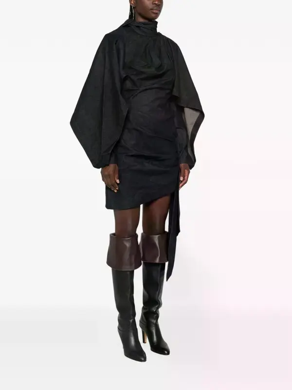 Zimmermann Valiant Draped Mini Dress