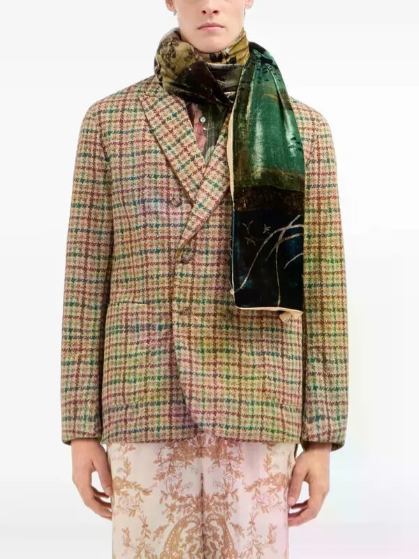 PIERRE-LOUIS MASCIA Kanadas Landscape-print Scarf