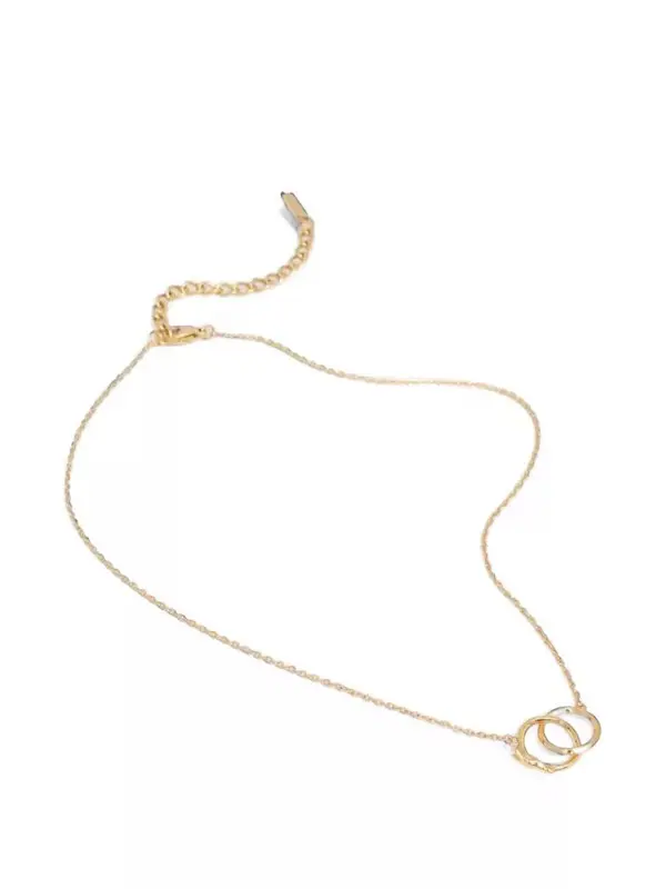 TRUSSARDI Interlocking Ring Necklace - Gold