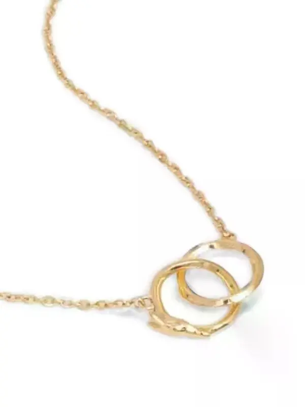 TRUSSARDI Interlocking Ring Necklace