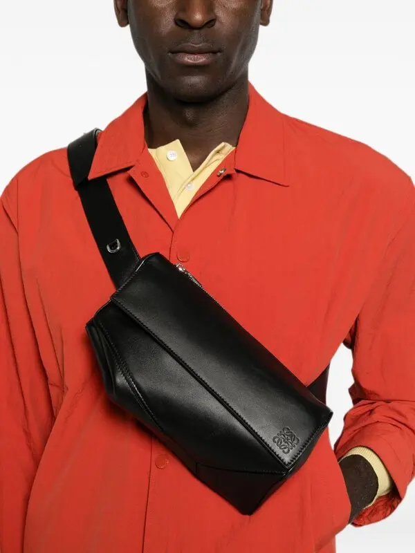 Loewe Puzzle Fratherlight Leather Sling Bag
