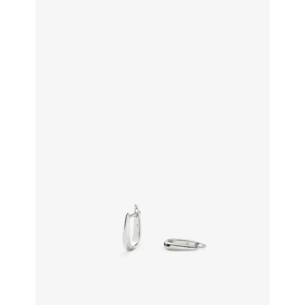 MISSOMA Claw -plated Brass Huggies Earrings