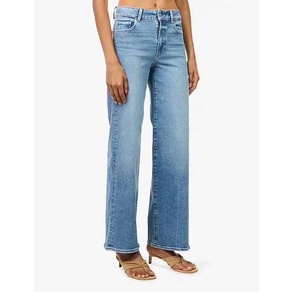 Paige Sasha Wide-leg Denim Jeans