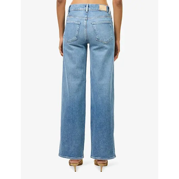 Paige Sasha Wide-leg Denim Jeans