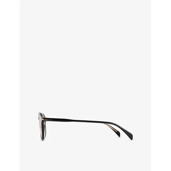 DB EYEWEAR BY DAVID BECKHAM Db 1140/s Rectangle-frame Acetate Sunglasses