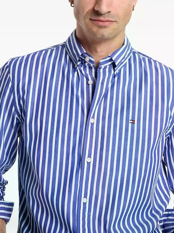 Tommy Hilfiger Vertical-stripe Button-down Shirt