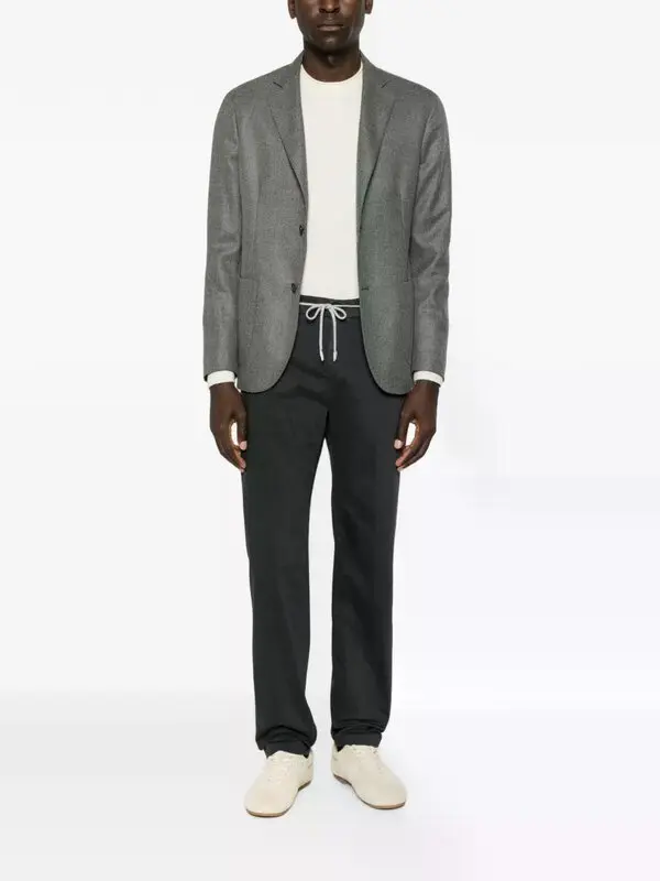 BARBA NAPOLI Single-breasted Notch-lapel Jacket