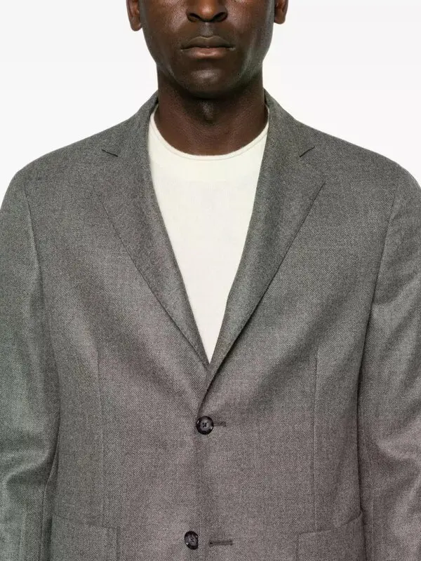 BARBA NAPOLI Single-breasted Notch-lapel Jacket